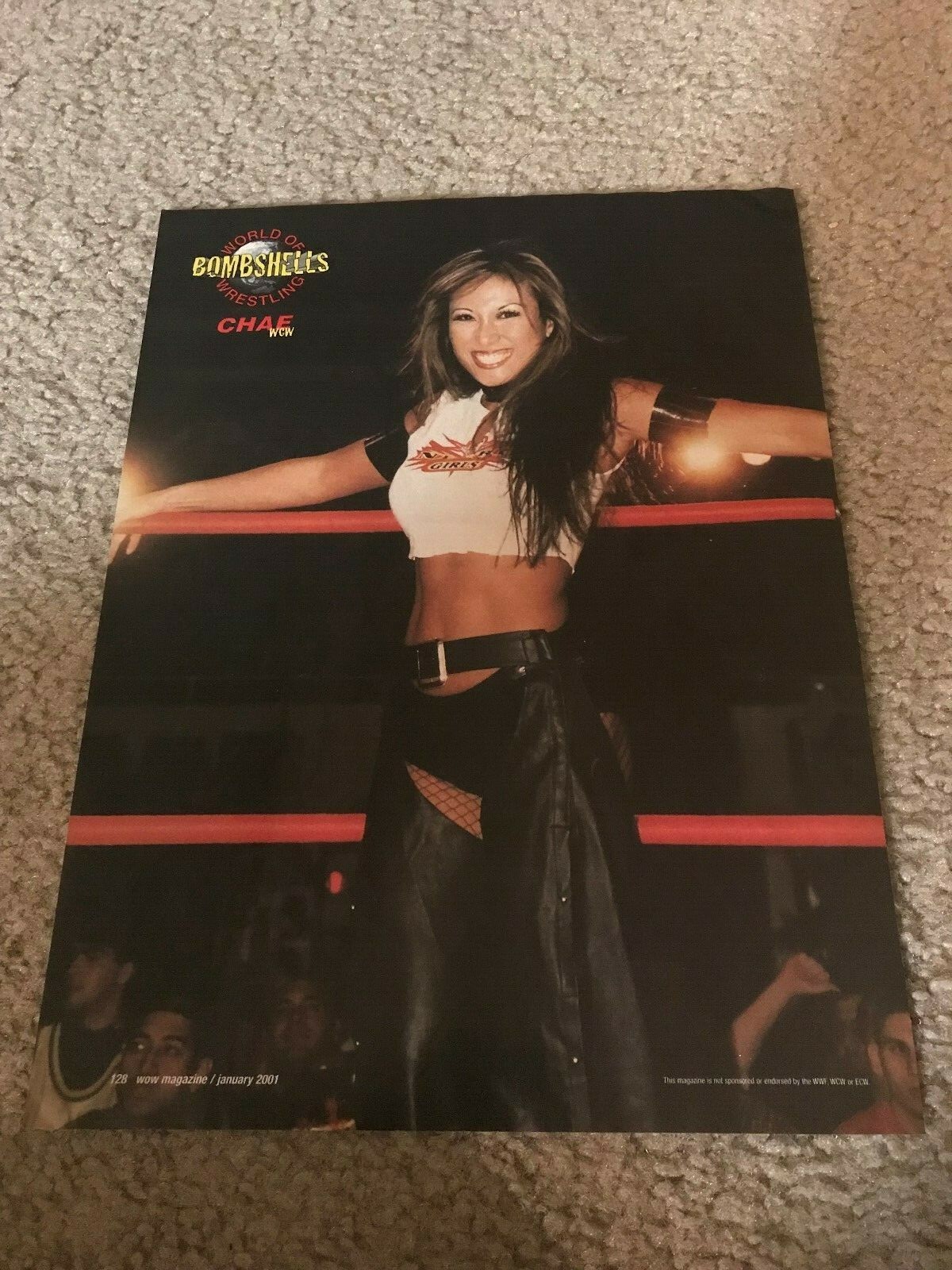 Vintage WCW NITRO GIRLS CHAE Wrestling Pinup Photo 2001 DANCE RARE | eBay