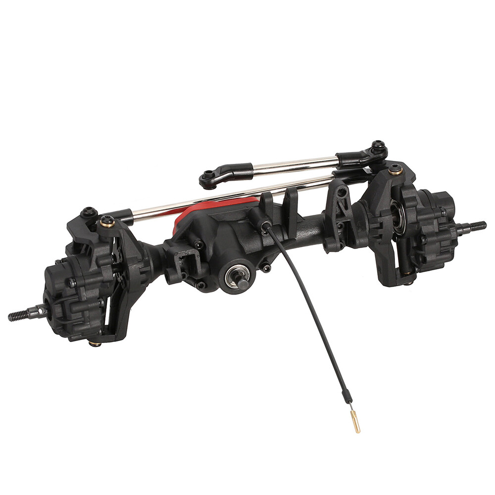 Front Rear Axle Portal Differential Axle with lock for TRX4 1/10 RC ...