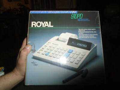 Vintage Royal Calculator Adding Machine 910PD Printing Capability ...