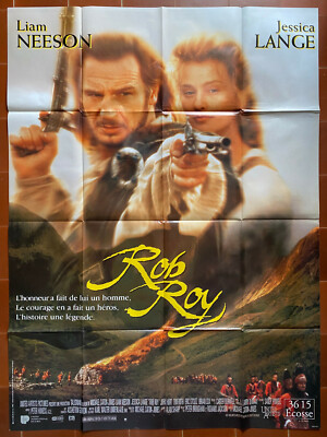 Poster ROB ROY Michael CATON JONES Liam NEESON Tim ROTH J.LANGE ...