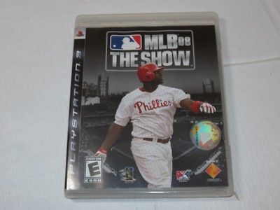 MLB 08: The Show Sony PlayStation 3 PS3 2008 E-Everyone Sports Pre ...