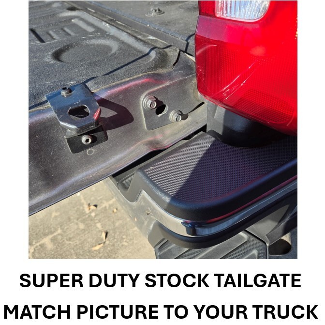 Ford F-250/F-350 Super Duty 2017-2026 Tailgate Theft Deterrent Security ...