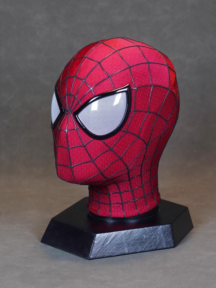 The Amazing Spider-Man Wearable Face Shield Cosplay Mask w/Front Shell ...