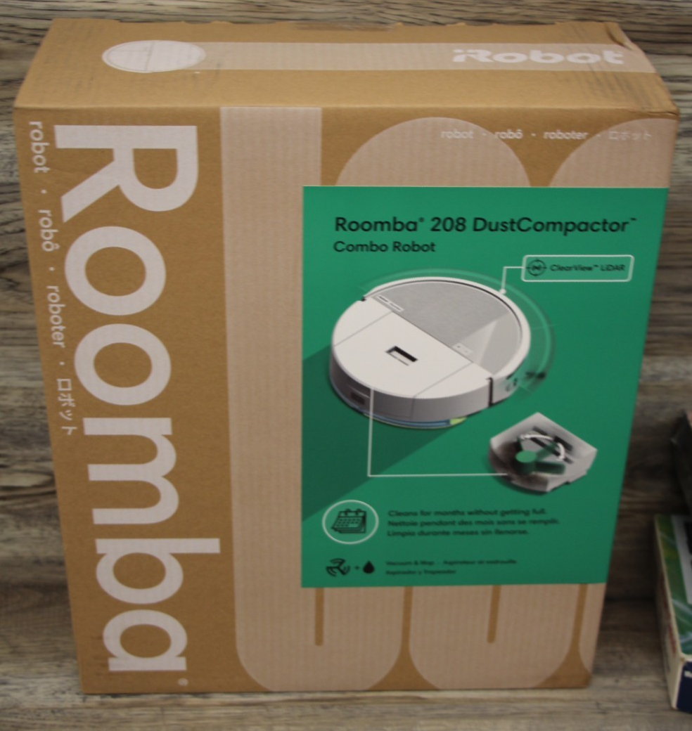 iRobot Roomba 208 DustCompactor Combo Robot Vacuum & Mop | eBay