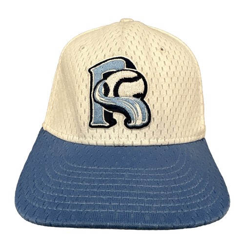 The Game Brand Baseball Mesh Hat Cap Light Blue and White R Waves ...