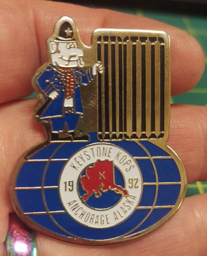 Kiwanis Pin - Keystone Kops 1992 Anchorage Alaska - Kiwanis Club Lapel ...