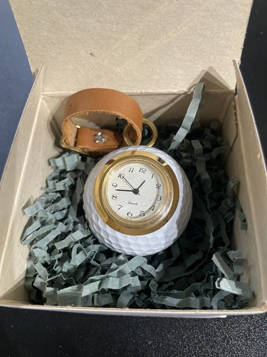 RARE - TC2 Tour 3 GOLF BALL QUARTZ CLOCK - SILCON ELECTRONICS WITH ...