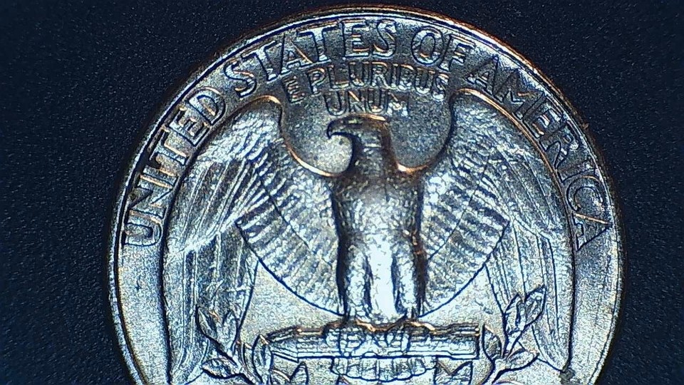 1990 D Washington Quarter Doubling on Reverse and Mintmark | eBay