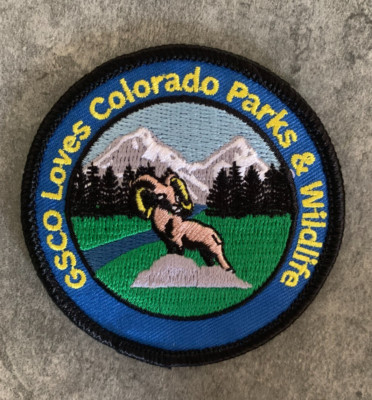 Girl Scouts of Colorado Loves Colorado Parks & Wildlife Iron-On Patch ...