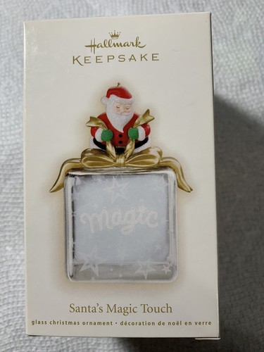 2009 Hallmark Keepsake Ornament Santa's Magic Touch Wrapping Presents ...