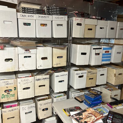 Marvel, DC, Indie Comic Books Bulk Lot of 25 each Randomly Mixed Boxes ...