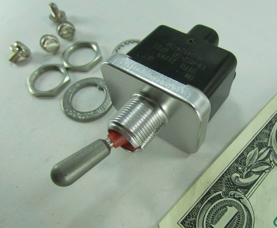 Otto Sealed Military Spec Momentary Toggle Switches 2-Pole 2-Position ...