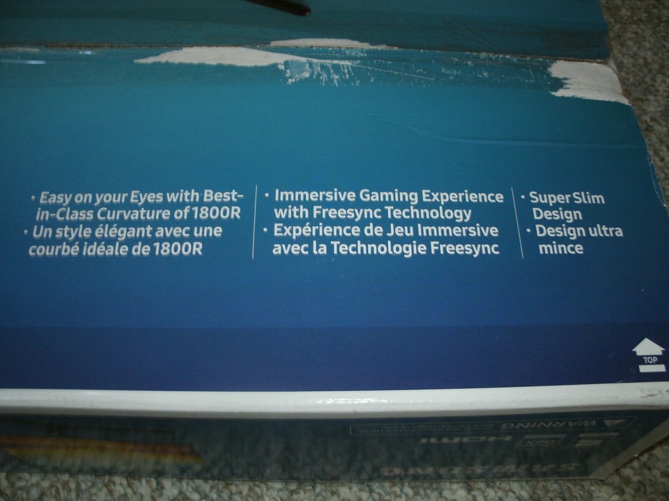 Samsung CF396 24" Curved Monitor - New/Open Box | eBay