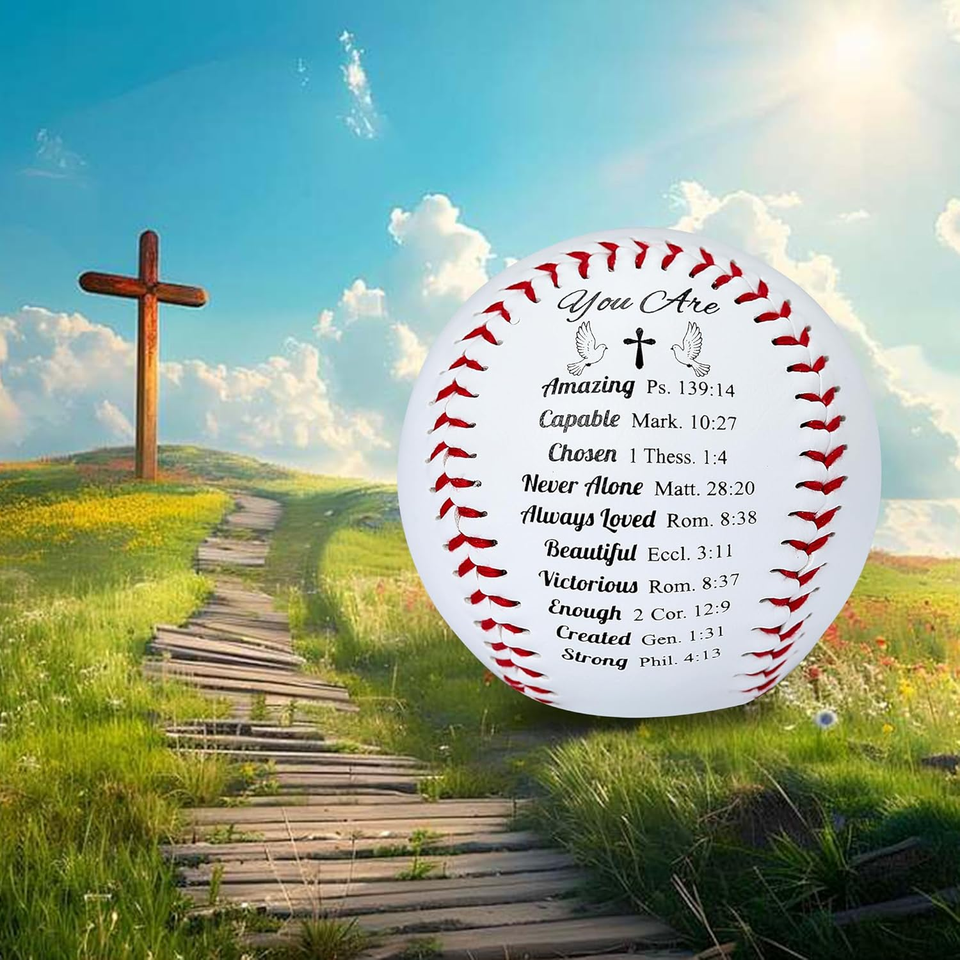 Religious Baseball Gifts for Men and Women – Baseball Birthday, Baptism ...