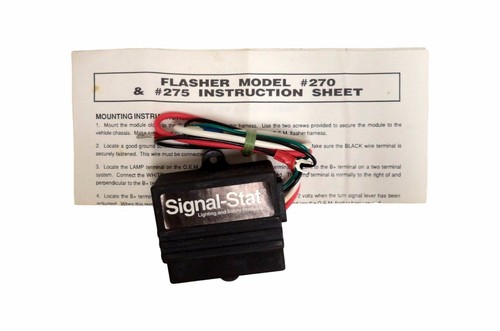 Signal Stat Lighting Flasher Model 275 88 Flashes Per Minute 9-16 VDC ...