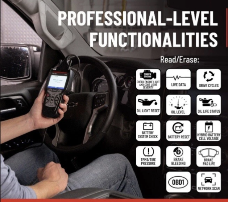 BRAND NEW Innova 5610 CarScan Pro OBD2 Scanner ABS Code Reader ...