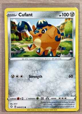 Pokémon TCG Cufant Shining Fates 049/072 | eBay