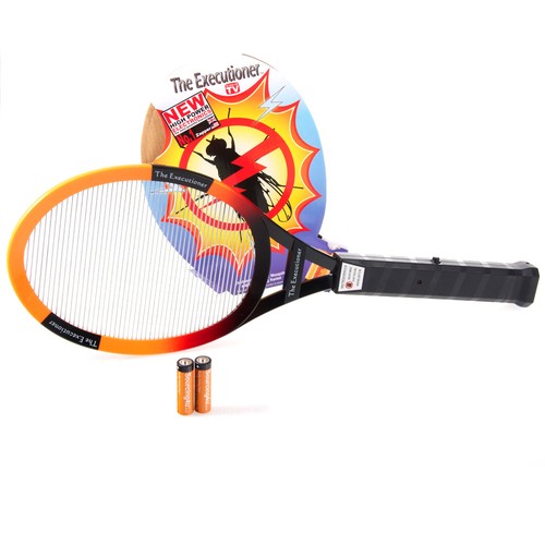 Electric Bug Zapper Racket Fly Insect Killer Pest Wasp Mosquito The ...