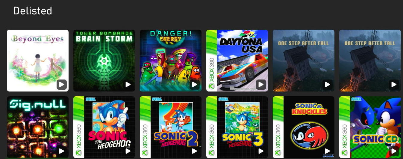 Xbox achievement / Gamerscore service for various delisted games. All ...