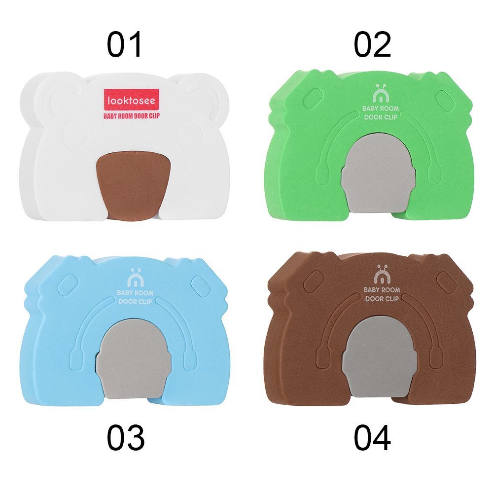 Bedroom Door Clip Foam Finger Protector Baby Kids Safety Door Stopper ...
