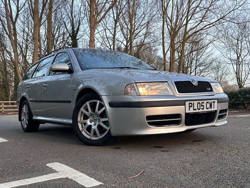 2005 SKODA OCTAVIA VRS 1.8T ESTATE SILVER MK1 INVESTMENT LOOK gti r ...