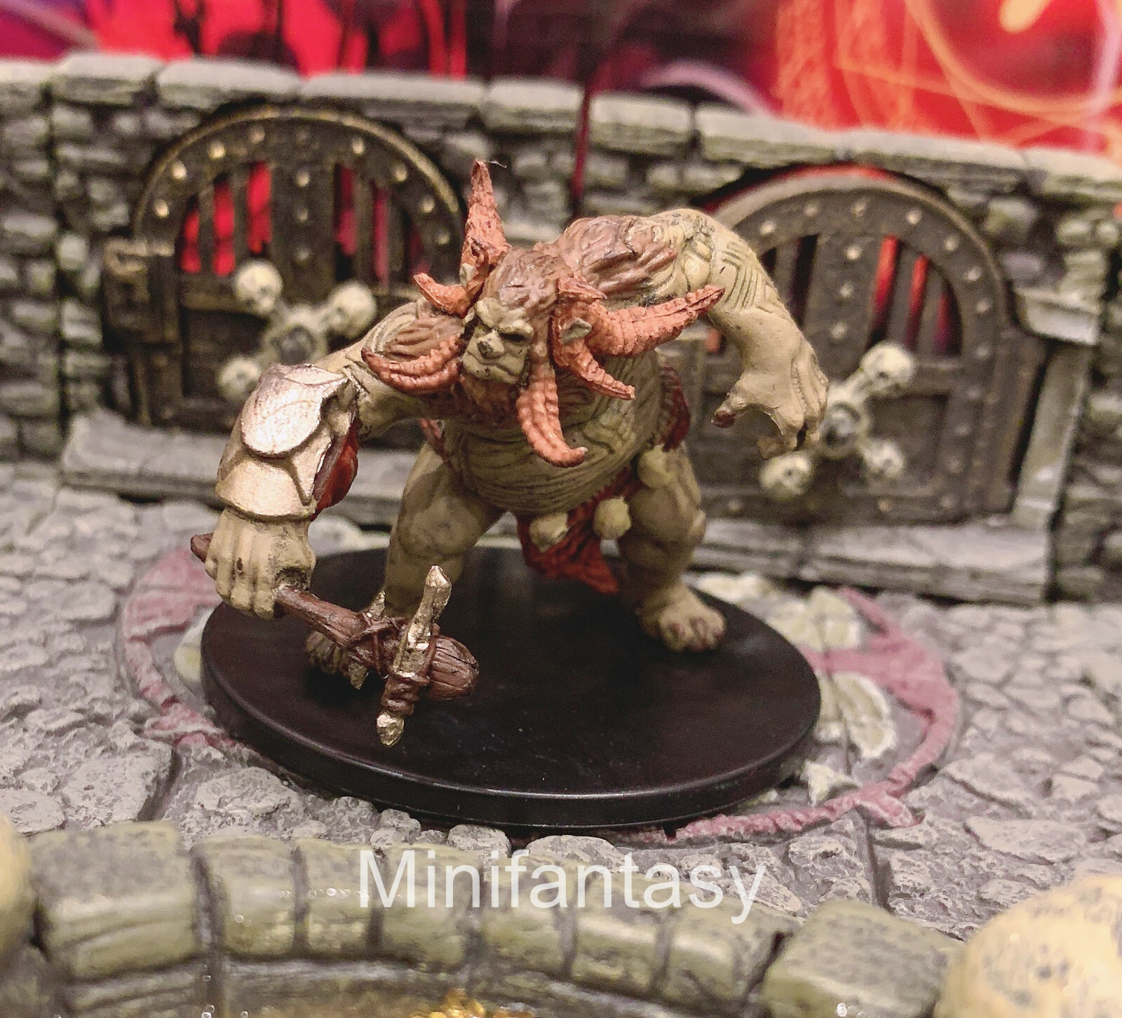 Gruul Ogre D&D Miniature Dungeons Dragons Pathfinder Ravnica Giant ...