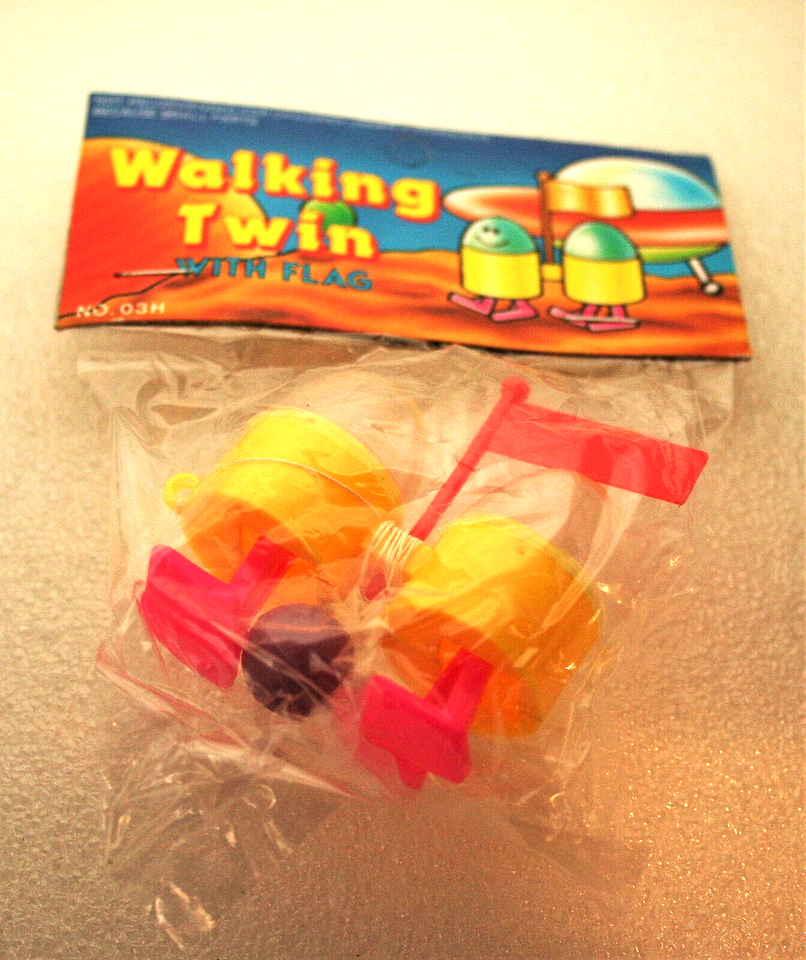 Vtg Plastic Space Robot Ramp Space Walker Dime Store Prize New NOS ...