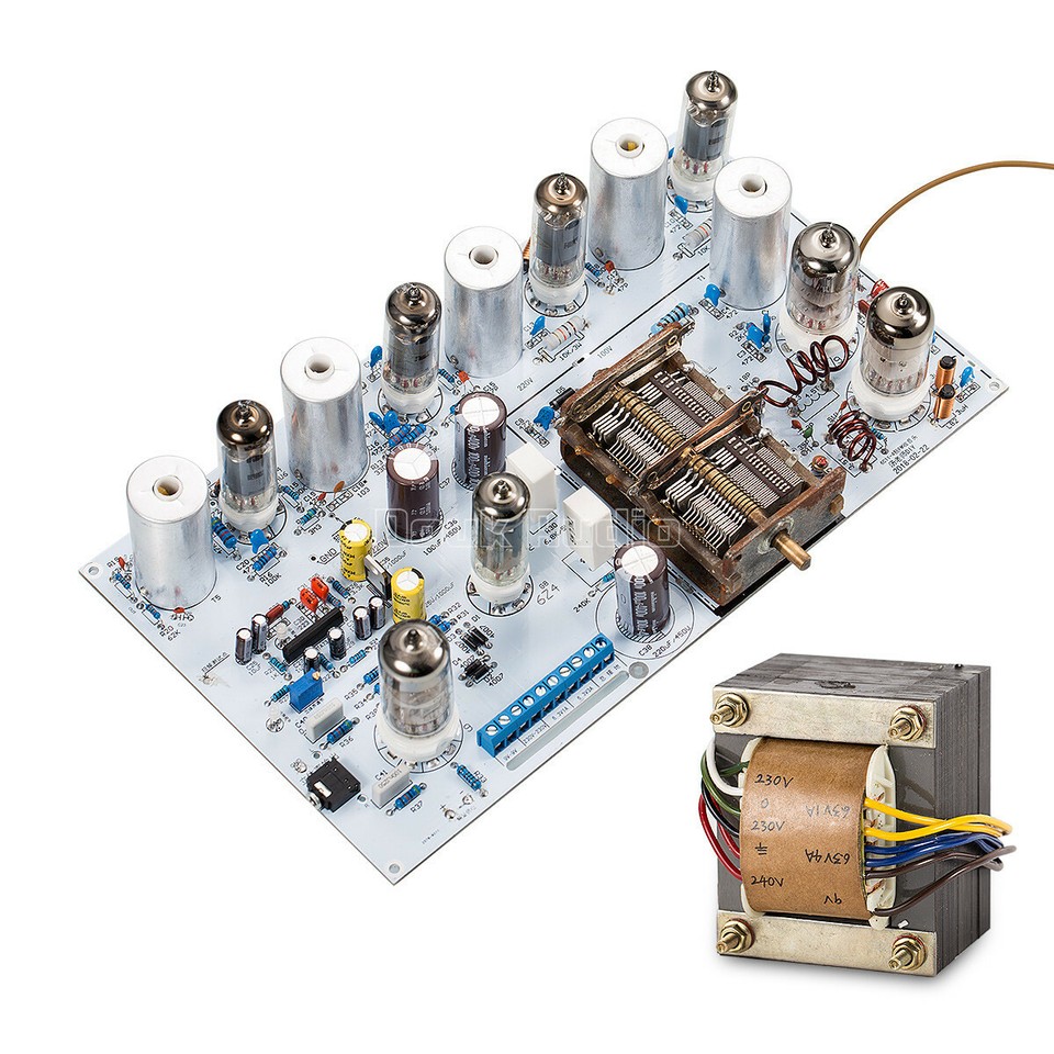 Vintage Vacuum Tube FM Radio Valve Stereo Audio Receiver Assembled ...