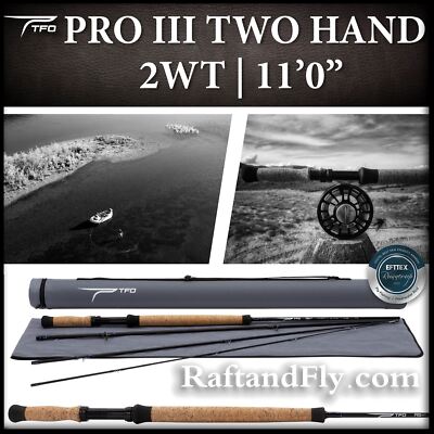 TFO PRO III TH 2wt 11'0" Trout Spey Rod | Lifetime Warr. - FREE ...