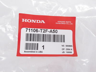 Genuine OEM Honda 71106-T2F-A50 Front Bumper Sight Shield Cover 2016 ...