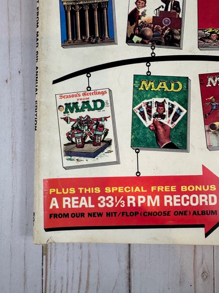 Vintage MAD Magazines!! 1958-1963, Some with Rare Inserts! Choose Your ...