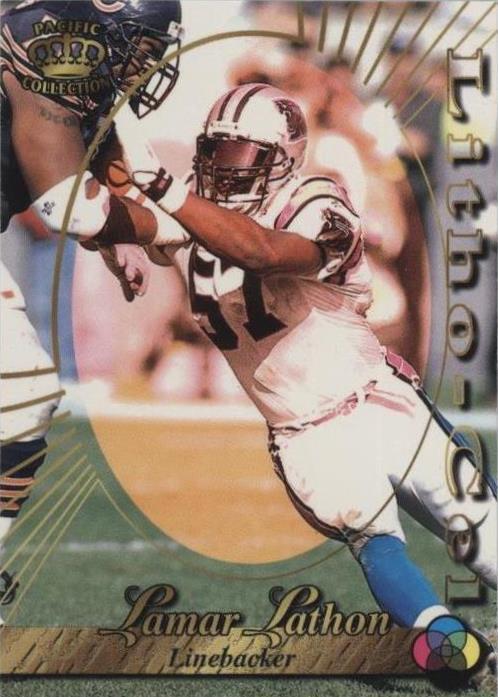 1996 Pacific Litho-Cel - Lamar Lathon #LITHO-16 for sale online | eBay