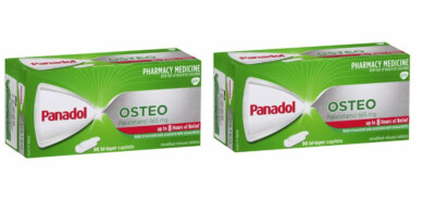 Panadol Osteo - 2 x 96 Pack - 192 Caplets - Free Delivery With Tracking ...