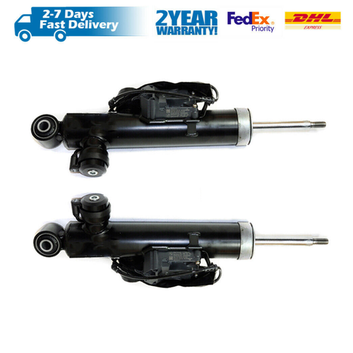 2x Rear Shock Absorbers w/ VDC For BMW 5er Touring F11 518d 520d 520dX ...