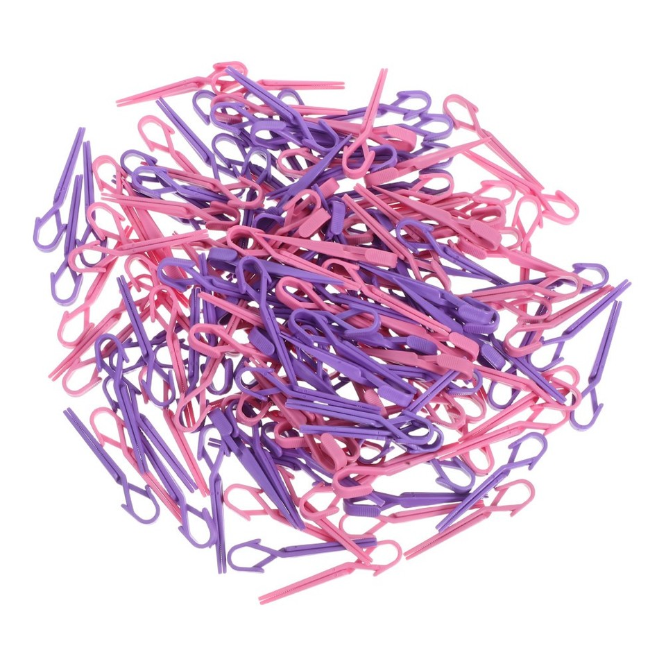 160 Pcs Adjustable Double Nail Connector Set Kit Forms Clips Gel Quick ...