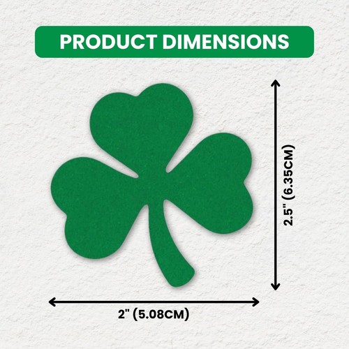 Reflective Shamrock Sticker, Green, 2 Inch, Clover Decal, Hard Hat ...