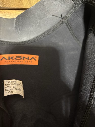 Akona Adventure Gear 3mm Quantum Stretch Full Wetsuit - Size Womens 9/ ...