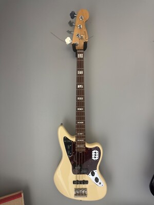 2014 Fender Jaguar American Bass w/ BADASS III Bridge and HipShot tuner ...