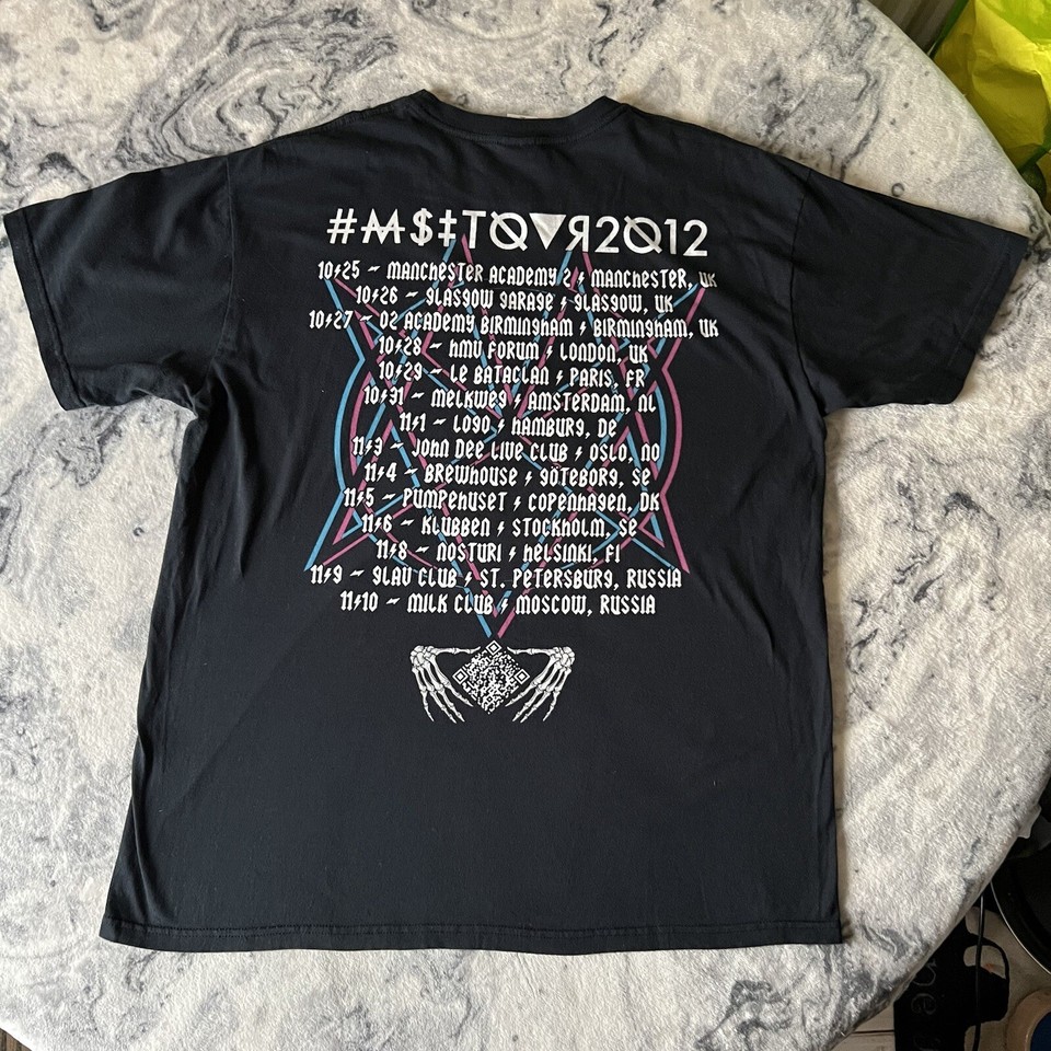 Mindless Self Indulgence MSI 2012 Concert Band Tour Tshirt Tee Top ...