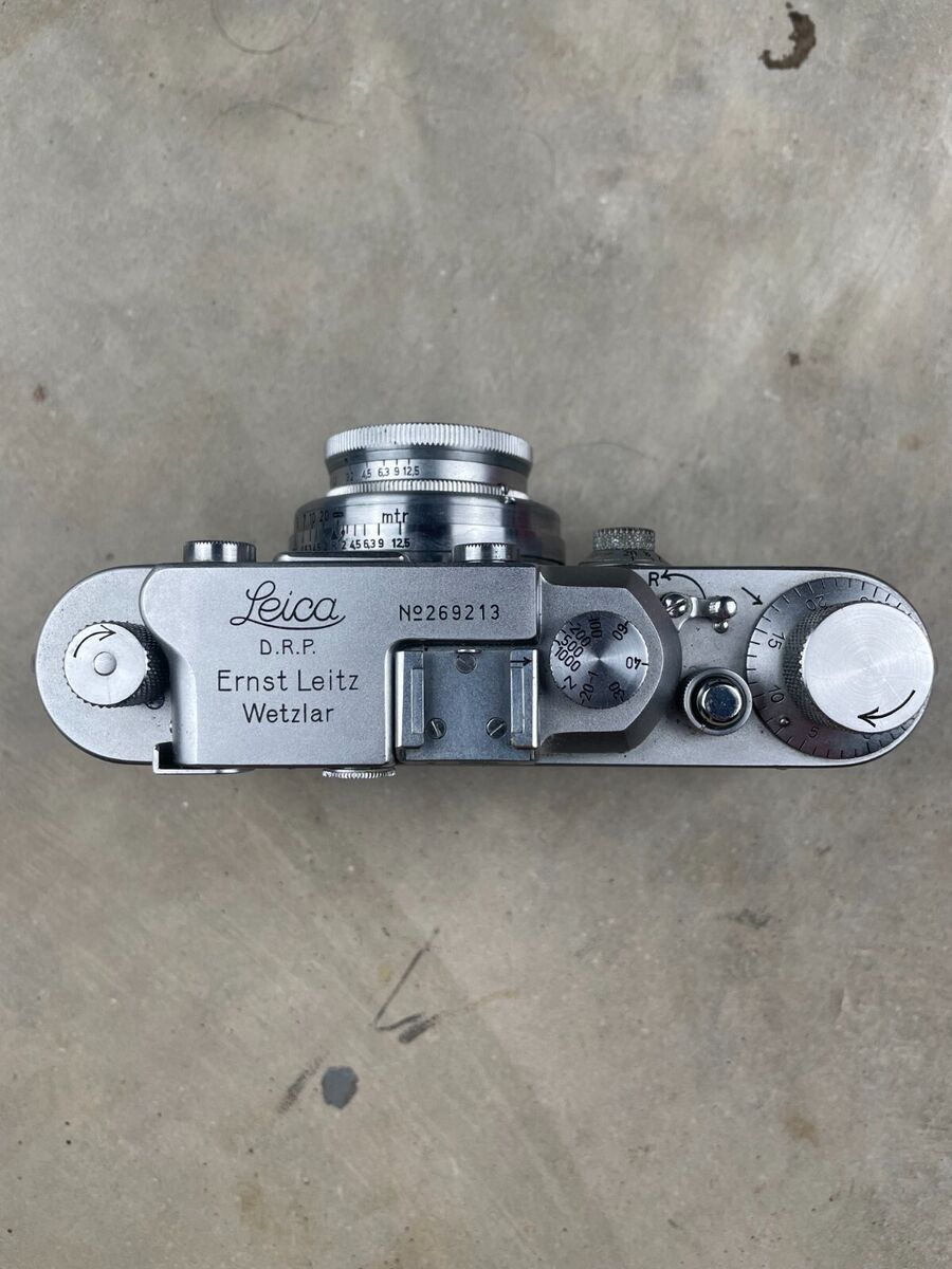 Vintage Leica DRP Ernst Leitz Wetzlar Camera Serial No Vintage Leica DRP Ernst Leitz Wetzlar Camera Serial No