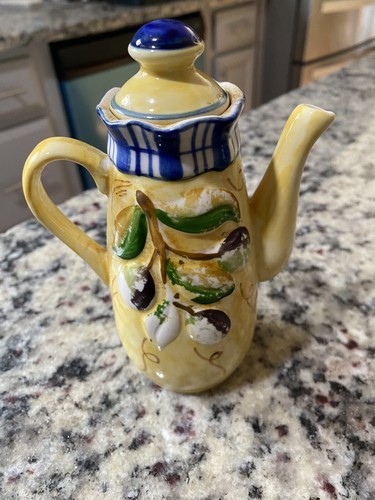 Small Sunflower Pitcher - Olive Oil Option | eBay
