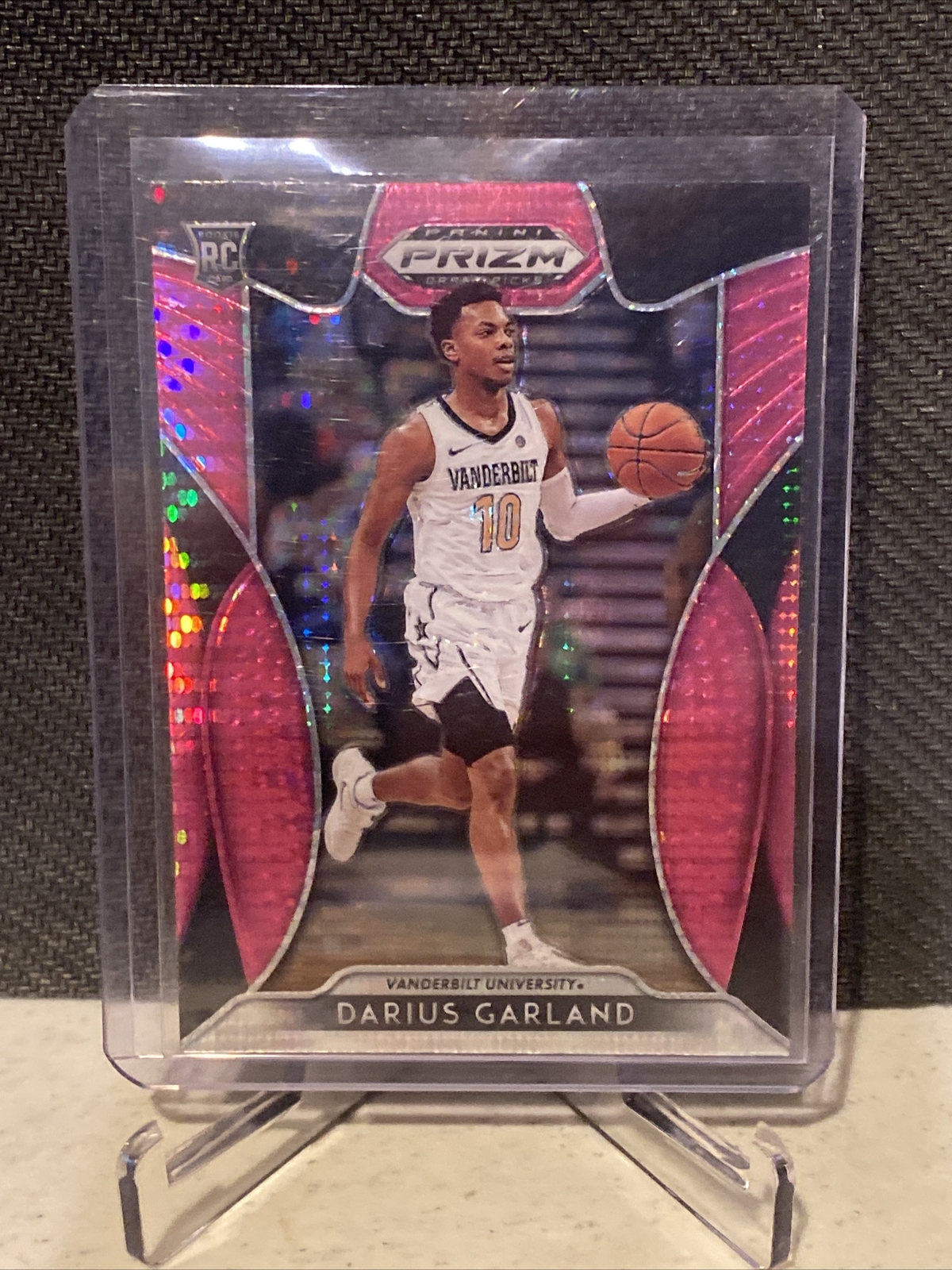 2019-20 Prizm Draft Picks Darius Garland Pink Pulsar Prizm Rookie RC #6 ...