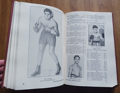 ~VINTAGE Hardcover Nat Fleischer’s The Ring Record Book & Boxing Encyclopedia~ | eBay