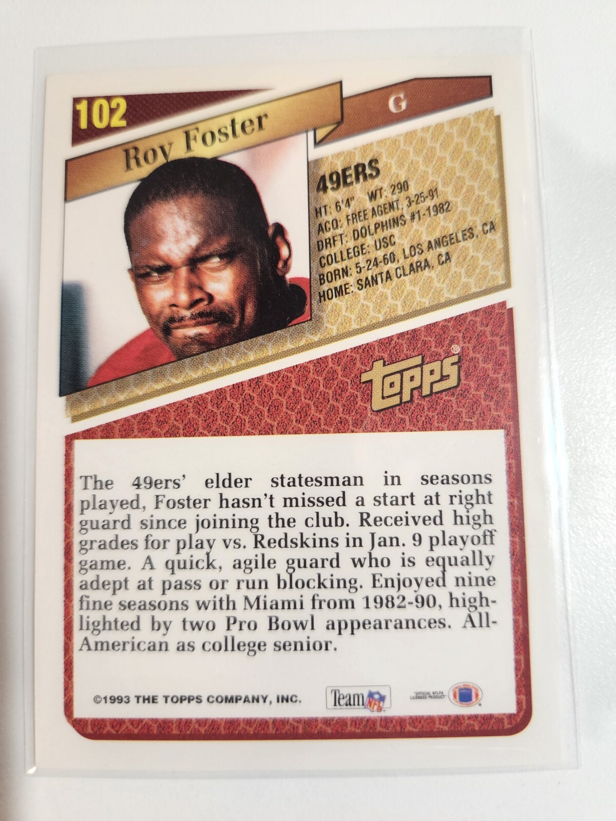 1993 Topps - Gold #102 Roy Foster for sale online | eBay