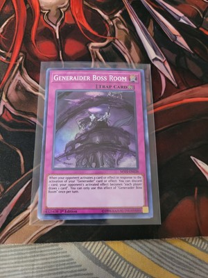 YUGIOH TCG 3X GENERAIDER BOSS ROOM MYFI-EN038 SUPER 1ST EDITION | eBay