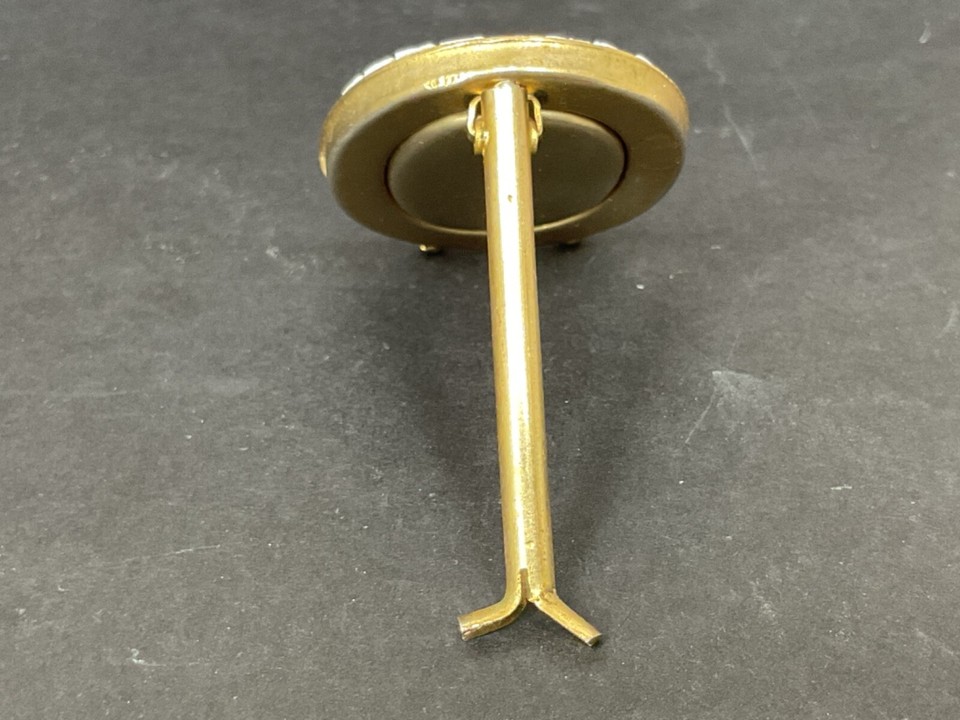 Vintage Italian Micro Mosaic Oval Photo Frame Miniature Signed ITALY 4. ...