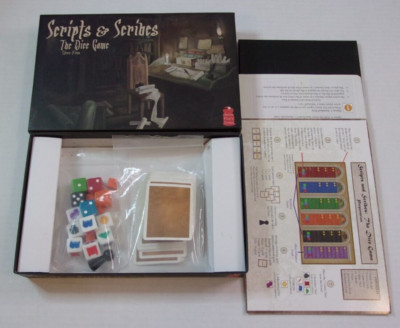 Used Missing 28 Tokens 2012 Scripts & Scribes The Dice Game Dr. Finn's ...