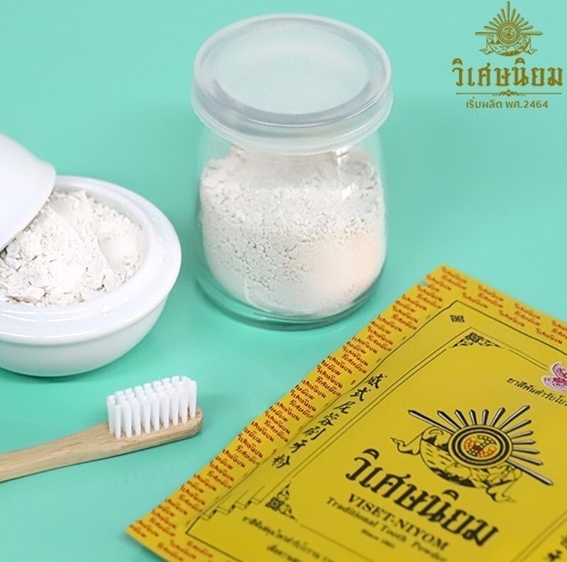 Powder Tooth Viset-Niyom Traditional Toothpaste Teeth Thai Herbal ...