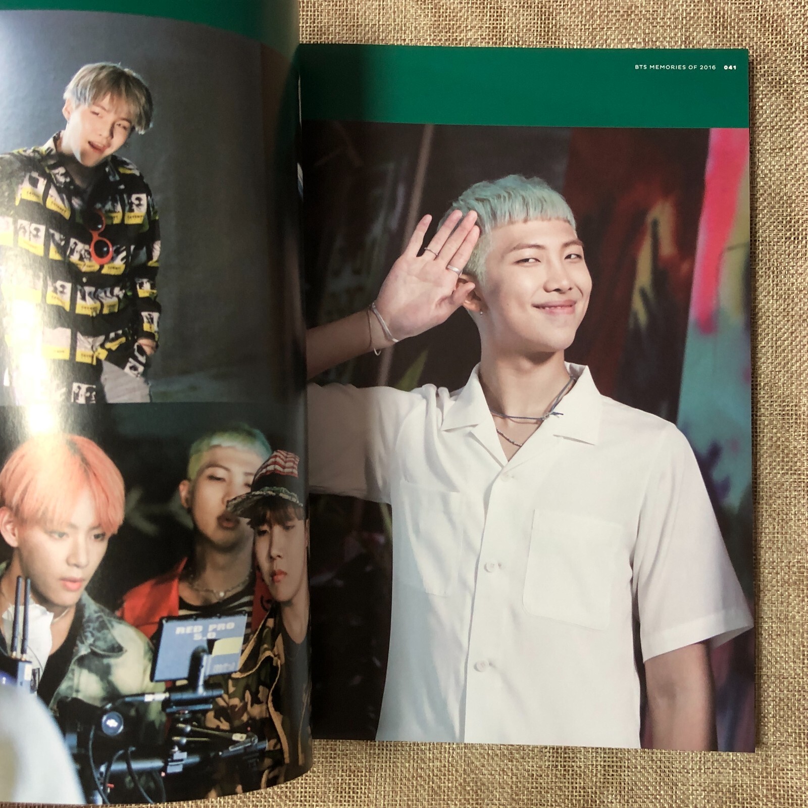 BTS GROUP [ Memories of 2016 ] Official Photobook + DVD Set / New ...
