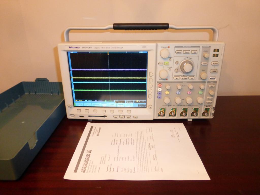 Tektronix DPO4034 350 MHz 4 Channel Digital Oscilloscope for sale ...